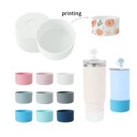 China Silicone cover bottles Water Bottle Boot for Owala 7.5cm 40oz Anti-Slip Protective Sleeve Bottom Sleeve Cup Cover Accessories for sale