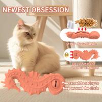 China Hot Sale BPA Free Silicone Seahorse Dog Puzzle Toy Egg Puppy Food Slow Feeder Pet Dog Interactive Silicone PET CHEW TOYS for sale