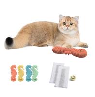 China Hot Sale BPA Free Silicone Seahorse Dog Puzzle Toy Egg Puppy Food Slow Feeder Pet Dog Interactive Silicone PET CHEW TOYS for sale