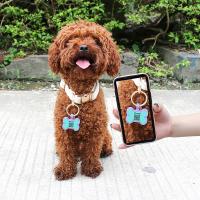China PAISEN Personalized Custom Dog Tags Engraved 3D QR Code Dogs Cat Collar Silicone Pet Tag for sale