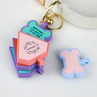 China PAISEN Personalized Custom Dog Tags Engraved 3D QR Code Dogs Cat Collar Silicone Pet Tag for sale