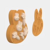 China Silicone Baby Fruit Food Feeder Tray Container Ice Cube Tray Maker for Homemade Baby Food Breastmilk Teething Popsicle Mold for sale