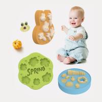 China Silicone Baby Fruit Food Feeder Tray Container Ice Cube Tray Maker for Homemade Baby Food Breastmilk Teething Popsicle Mold for sale