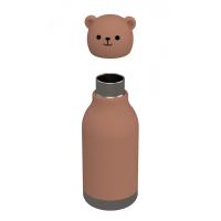China Bear Design Original Custom Food Grade Silicone 304 Stainless Steel Kids Back to School Birthday Water Kid Cups Training Cup for sale