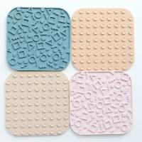 China PAISEN Custom Silicone Pet Dog Lick Pad Mat Easy-to-Clean Suction Cups for Healthy Feeding of Dogs Cats Pet Bowls Feeders for sale