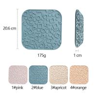 China PAISEN Custom Silicone Pet Dog Lick Pad Mat Easy-to-Clean Suction Cups for Healthy Feeding of Dogs Cats Pet Bowls Feeders for sale