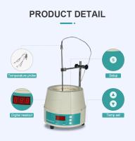 China Lab Glass Heating Machine 500ml Magnetic Stirring Heating Mantle Continuous Stirring for sale