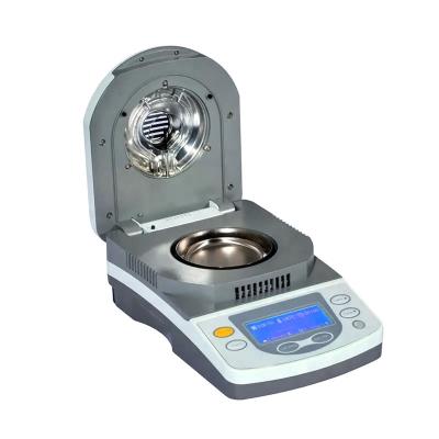 China High Precision Corn Grain Moisture Analyzer 100g Capacity 1mg Readability Halogen Heating for sale