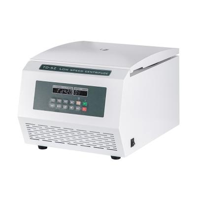 China Benchtop Laboratory Centrifuge TD-5Z 5000rpm 4650xg for 15ml 50ml 100ml Tubes Blood Collection for sale