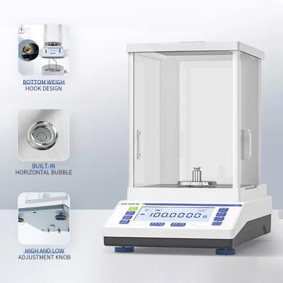 China High Precision Stainless Steel Analytical Balance 0.001g 100g Capacity Laboratory Weighing Scale for sale