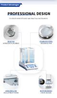 China ODM Laboratory Analytical Balance 0.001g Precision 510g Capacity LCD Display Auto Calibration for sale