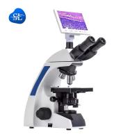 China TV Head Built-in 0.3X Reducing Mirror Binocular Microscope for School Lab Digital Optics for sale