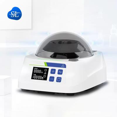 China High Speed Mini Centrifuge 10000rpm 5600xg with 8x2ml 1.5ml 0.5ml 0.2ml Rotor for sale