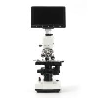 China Monocular Video Microscope 7 Inch IPS 2MP for Biological Research 4X 10X 40X 100X Objective for sale