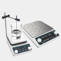 China JOAN Lab HS8pro Digital Magnetic Hotplate Stirrer 500W 5L Capacity LCD Display Brushless Motor for sale
