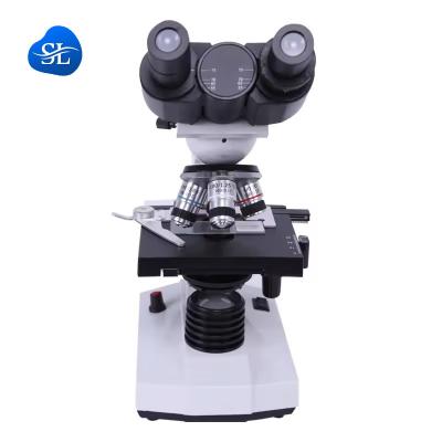 China Binocular Hinged Observation Tube 360 Degree Rotation 30 Degree Tilt 40x-1600x Microscope for sale