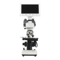 China 40X-1600X Zoom Trinocular Microscope with 7-inch IPS Monitor for Lab Testing for sale