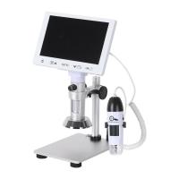 China High Definition 7-inch LCD Digital Microscope for PCB Control in Industrial Settings for sale