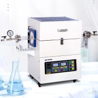 China 1400C High Temperature Vacuum Tube Furnace 5KW 40x350mm Corundum Tube for Laboratory Pyrolysis for sale