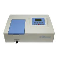 China Portable Single Beam Vis Spectrophotometer V1200 320-1000nm 4nm Bandwidth for sale