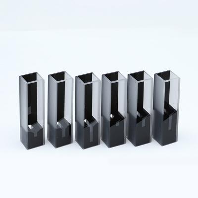 China Quartz Cuvette 10mm Light Path 200-2500nm for UV Vis Spectrophotometer for sale