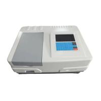 China Laboratory Double Beam Spectrophotometer 190-1100nm 1.8nm Bandwidth Wavelength Accuracy ±0.3nm for sale