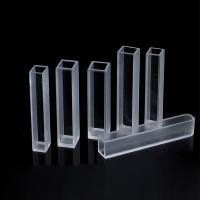 China Optical Glass Cuvette for Biochemistry Analyzer 340-800nm Wavelength 12.5x12.5mm for sale
