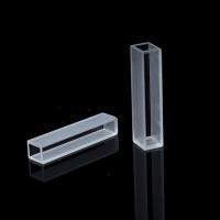 China Optical Glass Cuvette for Biochemistry Analyzer 340-800nm Wavelength 12.5x12.5mm for sale