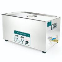China 10L 30L Industrial Ultrasonic Cleaner 40KHz for Jewelry Medical Lab Cleaning for sale