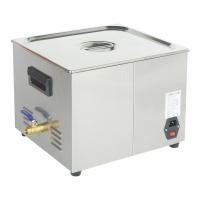 China 10L 30L Industrial Ultrasonic Cleaner 40KHz for Jewelry Medical Lab Cleaning for sale