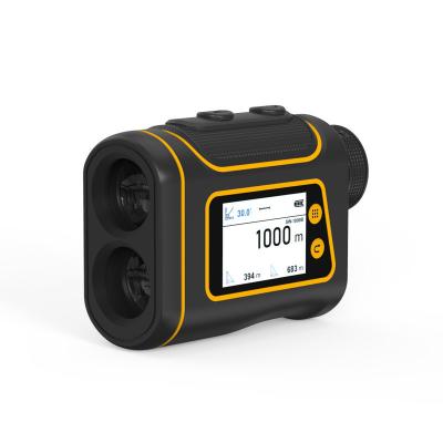 China 1000m Laser Rangefinder Rechargeable Class 1 Monocular Customizable Golf Rangefinder for sale