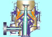 China CS240   ISO9001 Jaw Cone Crusher High Efficiency 49.5t Screening Plant Gypsum for sale
