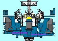 China VSI  PF Impact Crusher 55kw Artificial Sand Making Machine for sale