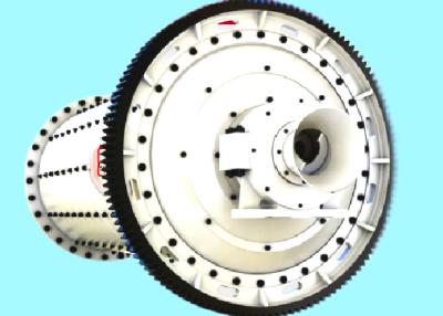 China Marble 2400x4500 Ore Ball Mill 30t Dry Grinding Mill   320kw for sale