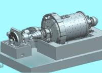 China Marble 2400x4500 Ore Ball Mill 30t Dry Grinding Mill   320kw for sale