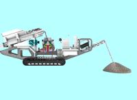 China LD PE6090  B1200 Crawler Mobile Crushing Station 100mm LD PE600x900 Mobile crusher, portable crushing plant for sale