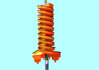 China 540mm Pitch Centrifugal Gold Concentrator Spiral Chute Concentrator 5LL-1500 for sale