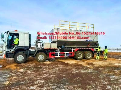 China Hot Sale 15Ton 20Ton Heavy Ammonium oil explosive Bulk Truck MMU MEMU For Mongolia DR CONGO PERU Ghana Mining Blasting for sale