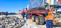 China Hot Sale 15Ton 20Ton Heavy Ammonium oil explosive Bulk Truck MMU MEMU For Mongolia DR CONGO PERU Ghana Mining Blasting for sale