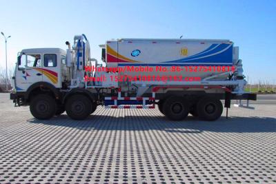 China High efficiency charge capacity 15/20/25Ton Heavy Ammonium oil explosive Bulk Truck MMU MEMU For Mongolia DR CONGO PERU Ghana Mining Blasting for sale