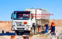China High strength stainless steel Safety reliability Tread Bulk Trucks 15/20/25Ton Heavy Ammonium oil explosive Emulsion ANFO Truck MMU MEMU For Mongolia DR CONGO PERU Ghana Mining Blasting BCLH/BCRH/BCZH for sale