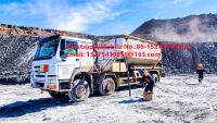 China High cost effective China Safety reliability Tread Bulk Trucks 15/20/25Ton Heavy Ammonium oil explosive Emulsion ANFO Truck MMU MEMU For Mongolia DR CONGO PERU Ghana Mining Blasting BCLH/BCRH/BCZH for sale