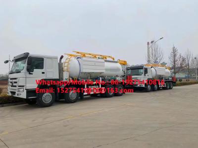 China Good Value High Filling Efficiency TREAD 15/20/25T BCRH-20 ANFO On-Site Mixed Emulsion Bulk ANFO Trucks Mobile Explosive Manufacturing Unit Mongolia CONGO DRC PERU GHANA ZIMBABWE Mining Blast MEMU MMU for sale