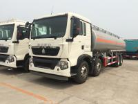 China Refined LHD Unleaded Gasoline Delivery Truck 12 Tyres 26KL 28KL 30KL Manual 8x4 New Diesel Oil Tanker Truck for sale
