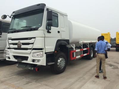 China HOWO 6x4 New 25000L Capacity Gasoline Bowser Fuel Tank Truck Oil Transportation Tanker Truck for sale
