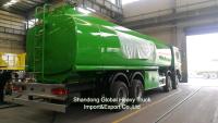 China Sinotruk HOWO 8*4  Fuel Tank Truck 12 Wheels Oil Tanker 30000L Dispenser Truck for sale
