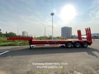 China New Models Of Multi Axle Heavy Duty Low Flatbed Semi-Trailers With Direct Factory Sales for sale