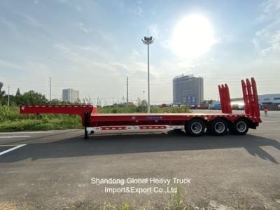 China New Models Of Multi Axle Heavy Duty Low Flatbed Semi-Trailers With Direct Factory Sales for sale