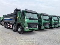 China Sinotruck Howo 50ton Dump Trucks 8x4 375hp Euro2 Heavy Duty New and Used Dump Tipper Trucks for sale