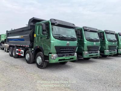 China Sinotruck Howo 50ton Dump Trucks 8x4 375hp Euro2 Heavy Duty New and Used Dump Tipper Trucks for sale